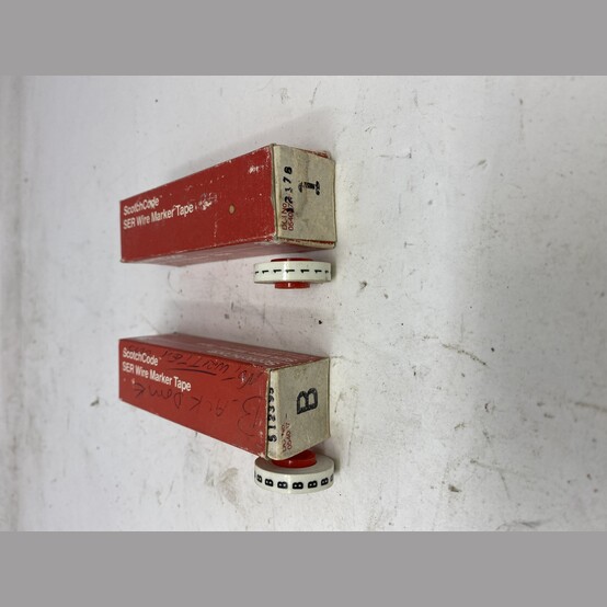 SCOTCH CODE WIRE MARKER TAPE